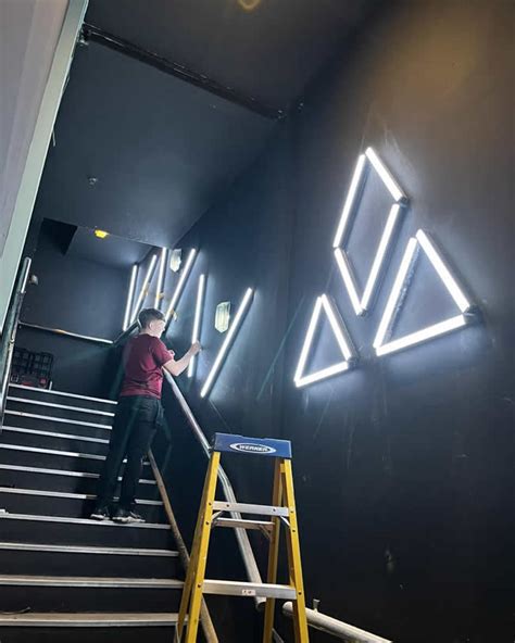 Visual Lighting Installation In Manchester