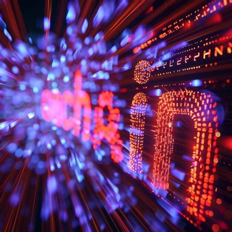 Premium Photo 3d Illustration Of Binary Code On Computer Monitor Abstract Background