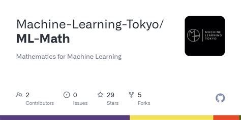 Github Machine Learning Tokyoml Math Mathematics For Machine Learning