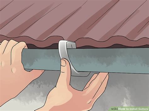 Ways To Install Gutters WikiHow