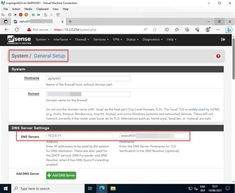 How To Configure Advanced Settings For Pfsense Running Within A Hyper V