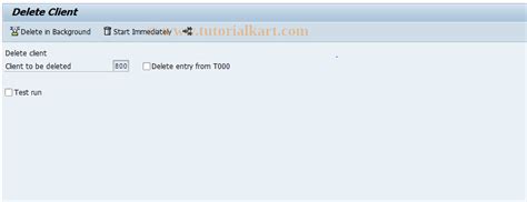 Scc5 Sap Tcode Delete Client