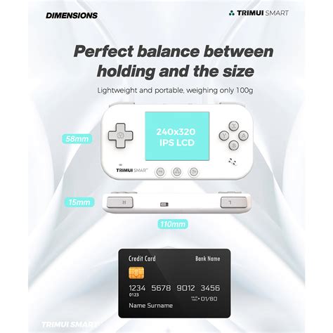 Trimui Smart Mini Retro Handheld Game Console Mechdiy