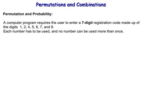 Simple Permutations And Combinations Pdf