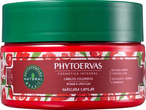 Máscara Capilar Phytoervas Cabelos Coloridos Beleza Na Web