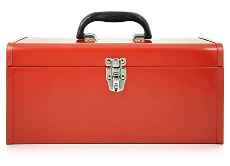 Premium Photo Red Toolbox