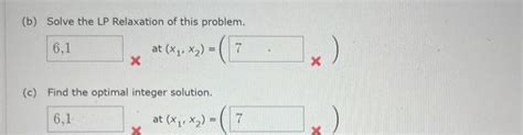 solved consider the following all integer linear program