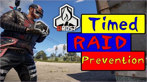Timed Raid Prevention Rust Admin Academy Tutorial 2020 Youtube