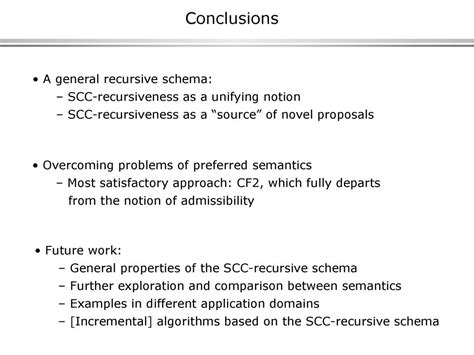 A Recursive Approach To Argumentation Motivation And Perspectives Ppt Download
