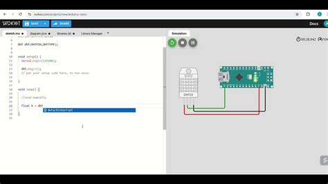 Interface Dht22 Temperatue And Humidity Sensor With Arduino Arduino Arduinoboard Youtube