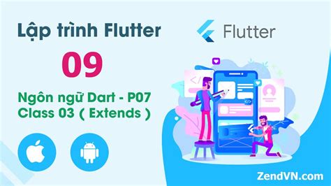 Lập Trình Flutter 09 Ngôn Ngữ Dart 06 Class 03 Extends Youtube