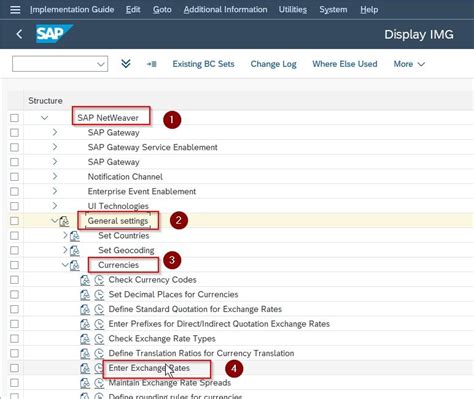 How To Maintain Exchange Rates In SAP