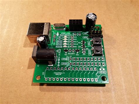 Esp 01 Nanoboard Esp8266