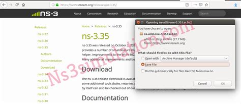 Continuation Of Previous Versions In Ns3