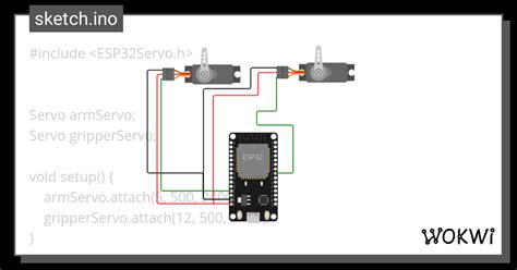 Pick And Place Wokwi Esp32 Stm32 Arduino Simulator