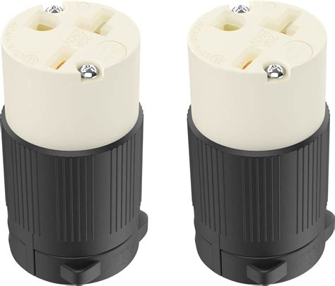 Ul Listed Nema 6 20r Female Electrical Outlet Drop Cord Extension Cord