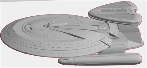 ☀️ Solar Class Federation Star Trek Ship・ Stl File For 3d Printing・cults