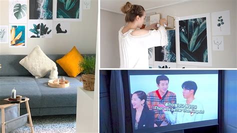 서울로 이사하고 자취방 셀프 인테리어하다가 개인 영화관까지 연 외국인 여자 🎥🎬 Youtube