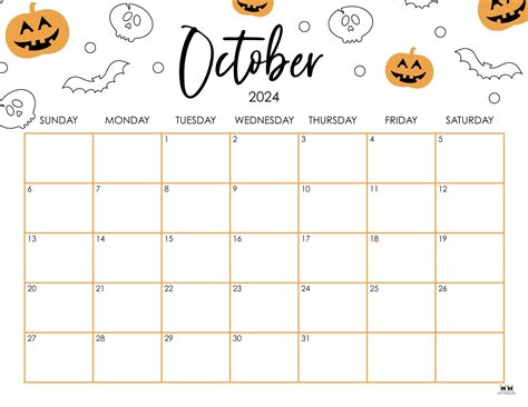 October 2025 Calendar Printabulls