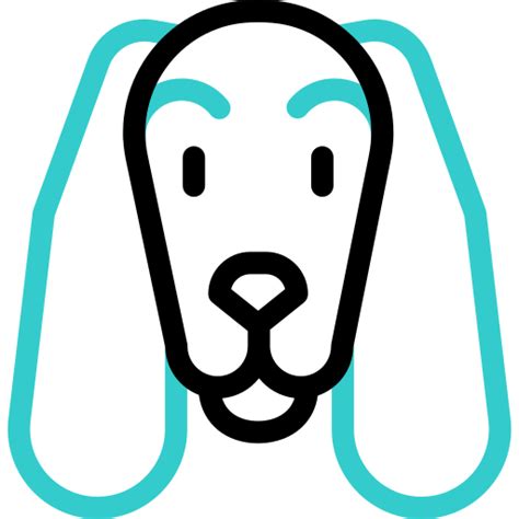 English Cocker Basic Accent Outline Icon