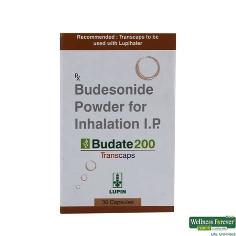 Buy Budate 200 Trans Capsules 30 Capsules Online At Best Prices Wellness Forever