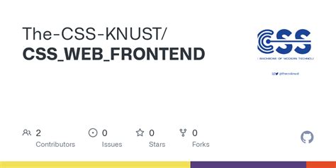 github the css knust css web frontend