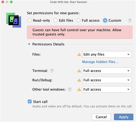 Getting Started With Code With Me Intellij Idea