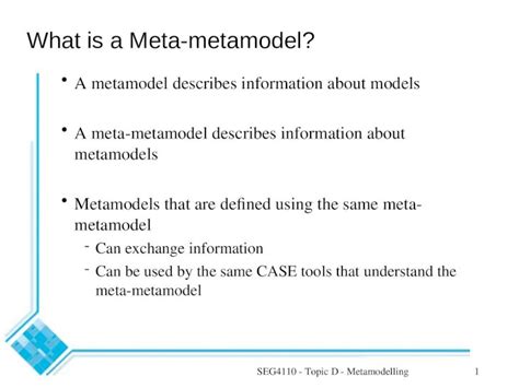 ppt meta modelling dokumen tips