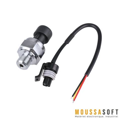 Capteur De Pression Hydraulique 5 V G1 4 0 0 5 Mpa Moussasoft
