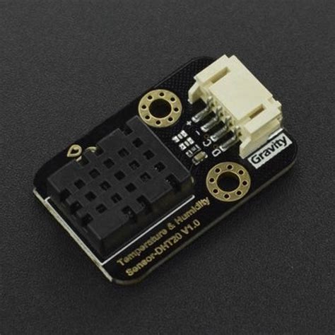 Dfrobot Gravity Dht20 Temperature And Humidity Sensor Dfrobot Sen0497