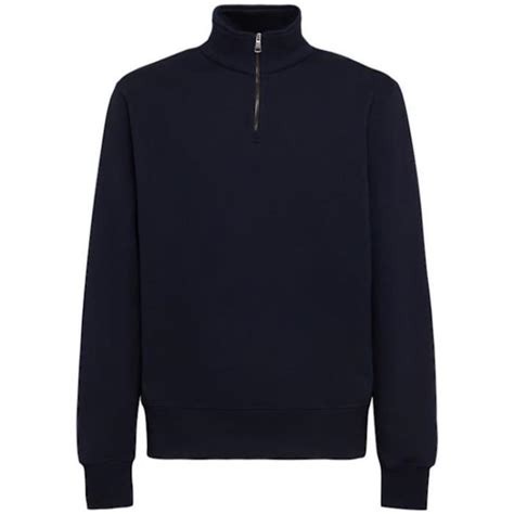 25 Ss 더코어 하프지퍼 코튼 퓨어 니켈프리 하드웨어 스웨트셔츠 블루 기타 니트스웨터 차별화된 감정 흥정 서비스로 명품의 가치를 더하다 필웨이