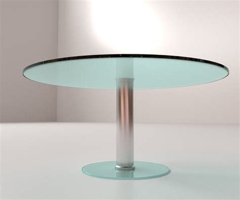 Artstation Glass Circular Table Game Assets
