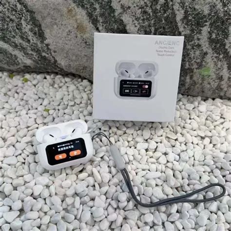 A Pro Anc Earbuds The Latest Anc Enc Smart Screen Style With Multiple Language Options Earbuds