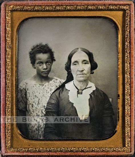 White Woman And Enslaved Girl Washburn And Company New Orleans