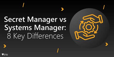 Secret Manager Vs Systems Manager Key Differences