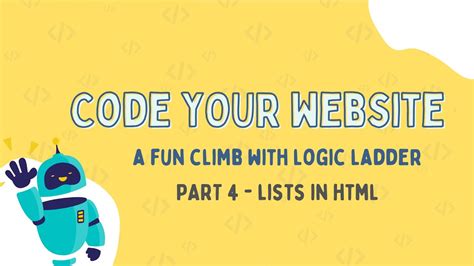 html lists explained create ordered and unordered lists code your