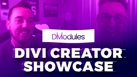 Divi Creator Showcase Divi Modules