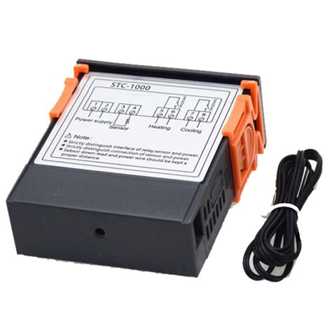 Stc 1000 Digital Thermostat Fit For Incubator Temperature Controller Thermoregulator Relay