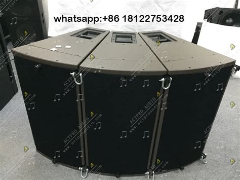 D B Q Audio Line Array Speaker Q V Double Inch Powered Line Array