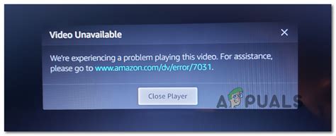 FIX Amazon Prime Video Error Code