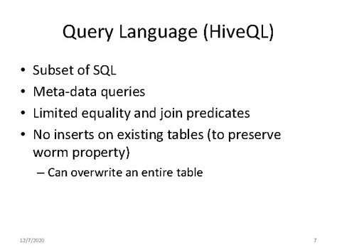 Hive A Data Warehouse On Hadoop Based On