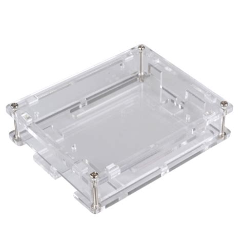 Корпус для Uno R3 Box акриловый Diy More купить в СПб за 139 руб
