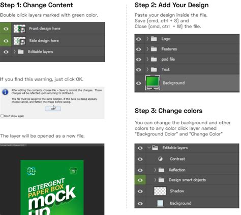 Detergent Box Packaging Psd Mockup Set Dgpik