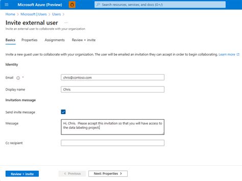 Add Users To Your Data Labeling Project Azure Machine Learning