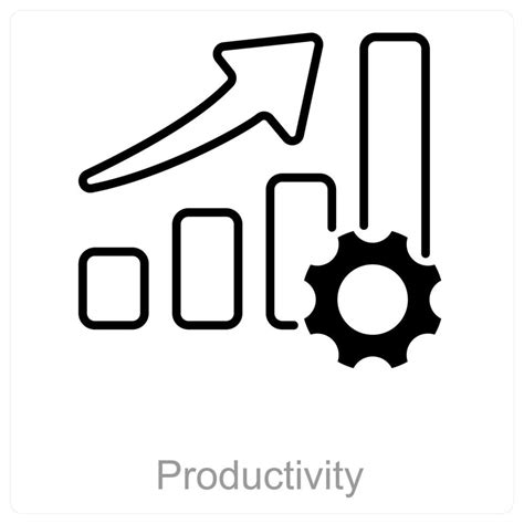 Productivity And Efficiency Icon Concept 46284114 Vector Art At Vecteezy