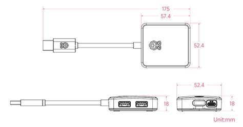 Raspberry Pi Official Original USB Hub High Speed USB Type A Gbps