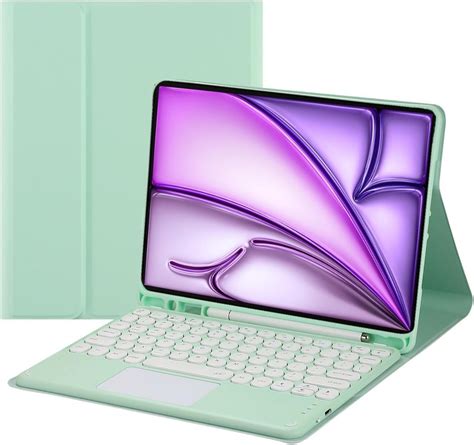 Touch Keyboard Case For Ipad Air 13 Inch M2 2024 With Pencil Holder