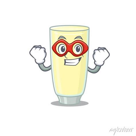 A Cartoon Drawing Of Screaming Orgasm Cocktail In A Super Hero Wall Mural • Murals Mascot