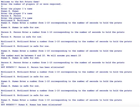 solved objective write a program which simulates a hot