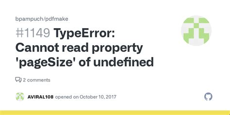 Typeerror Cannot Read Property Pagesize Of Undefined · Issue 1149